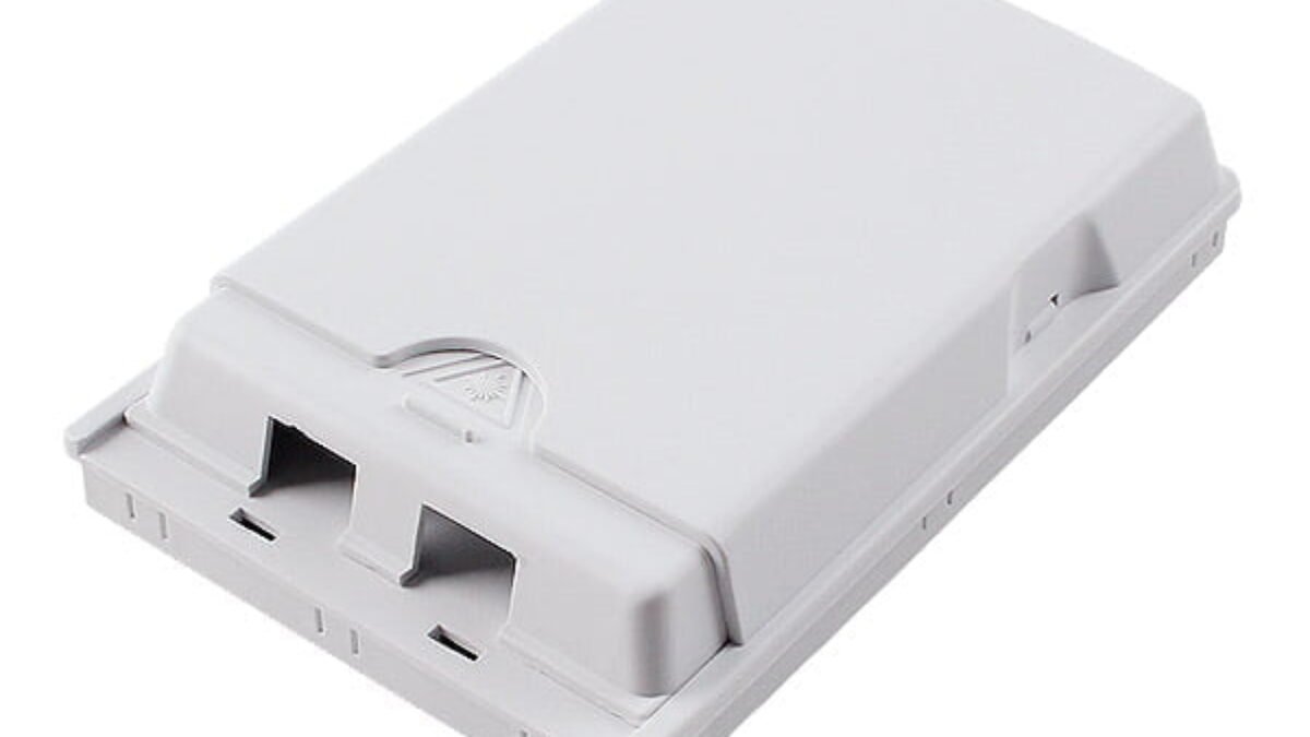 Reliable Indoor Optical Outlet IOO – 2-Port Wall-Mounted FTTH Box ...