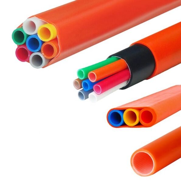 HDPE Microduct Pipe Direct Buried Bundle 1, 2, 3, 4, 7, 12, & 24 Way ...